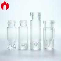 China 0.5mml 2ml V Shaped Bottom Crimp Or Screw Neck Medical Glass Bottle Vial for sale