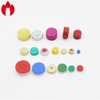 China Pharmaceutical Aluminum Plastic Cap Screw Vial Cap for sale