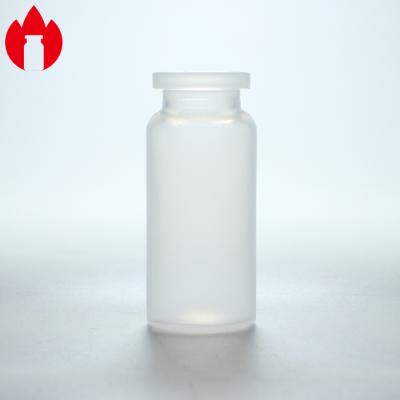 China 10ml Clear Pharmaceutical PE Plastic Vaccine Bottle Vial for sale