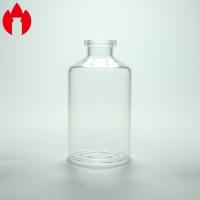 China 50R 50ml Clear Pharmaceutical Boroslicate Glass Bottle Vial for sale