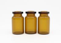 China 6ml Brown Medicinal and Cosmetic Borosilicate Glass Bottle Vial for sale
