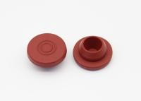 China 20-A Red Pharmaceutical Rubber Stoppers With Wonderful Chemical Stability for sale