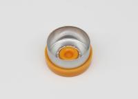 China Wholesale 13mm Orange Pharmaceutical Aluminum Plastic Combination Cap for sale