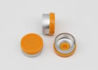 China Wholesale 13mm Orange Pharmaceutical Aluminum Plastic Combination Cap for sale