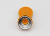 China Wholesale 13mm Orange Pharmaceutical Aluminum Plastic Combination Cap for sale
