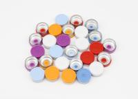 China Wholesale 13mm Injection Medicinal Aluminum Plastic Flip Off cap for sale