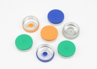 China 20mm Flip Off Caps Aluminum Plastic Material For Cosmetic  / Medicinal for sale