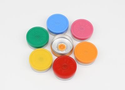 China Medicinal Injection Vial Caps 20.3*7.3mm Size GMP Standard With Multi Color for sale
