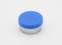 China 15mm Flat Blue Oral Liquid Vials Use Pharmaceutical Flip Off Caps for sale