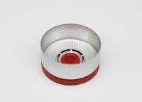 China Pharmaceutical Aluminum Crimp Seals , 20mm Red Flip Off Medicine Caps for sale