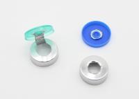 China Aluminum Plastic Vial Caps Tear Off Type Customized Color CE Certificated for sale