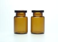 China GMP Certificated 5ml Brown Empty Pharmaceutical Injectable Glass Vials for sale