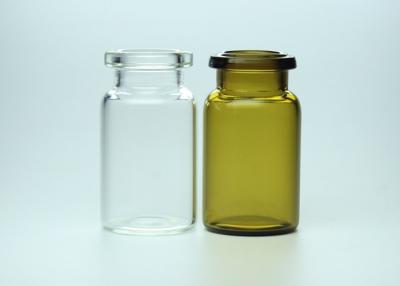 China 6ml Clear Or Amber Pharmaceutical Borosilicate Glass Tube Vials for sale