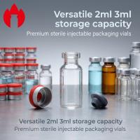 China 3ml Medicine Tubular Borosilicate Clear Glass Bottle Vial for sale