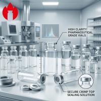 China 3ml Medicine Tubular Borosilicate Clear Glass Bottle Vial for sale