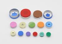 China Vial Caps 13mm 20mm 32mm Pharmaceutical Aluminum Plastic Flip Off Vial Cap for sale