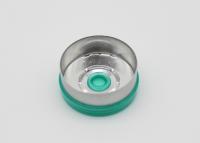 China Pharm Standard Medication Vial Flip Caps Transparent Green Color With High Safety for sale
