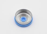 China 20.3*7.3mm Tear Off Caps Customized Logo Plastic PP And Aluminum Material for sale