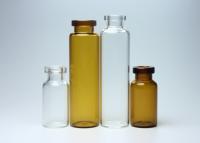 China Clear Medical Glass Vials , Amber Glass Vial 2ml 5ml 10ml 30ml Capacity for sale