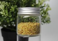 China 60ml 47*50mm Clear Large Bulk Screw Mouth Glass Bottle Container for sale