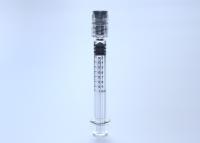 China 1ml Sterile Glass Syringes , Thin And Long Pre Filled Syringe For Medical for sale