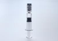 China Neutral Glass Prefilled Luer Lock Tip Syringe 1ml Capacity CE Approval for sale