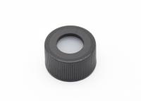 China Black PP Plastic Screw Caps 24mm Capacity With High Sealing Performance for sale