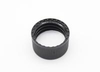 China Black PP Plastic Screw Caps 24mm Capacity With High Sealing Performance for sale