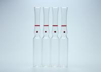 China Medical Injection Glass Vials , Clear Empty Medicine Vials 2ml Capacity for sale