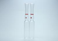 China Medical Injection Glass Vials , Clear Empty Medicine Vials 2ml Capacity for sale