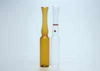 China 2ml Empty Glass Ampoules Clear And Amber Color For Injection Medicine ISO Certificated for sale