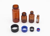 China 1ml-30ml Screw Top Vials Clear / Browm Color For Chromatographic Analysis for sale