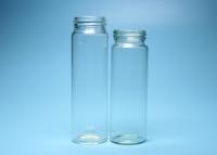 China Clear or Brown Screw Neck Glass Vial for sale