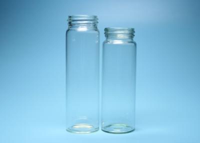 China Clear or Brown Screw Neck Glass Vial for sale
