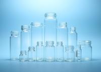 China 1ml 2ml 5ml 10ml 20ml 30ml Transparent Screw Top Glass Bottle Vials for sale