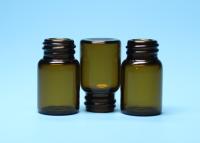 China 1-30ml Screw Top Glass Vials , Glass Bottle Vials For Perfume Essential Oil Bottle for sale