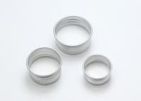 China 18-28mm Metal Screw Caps , Aluminum Threaded Cap For Screw Bottle for sale