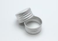 China Customized Color Aluminium Screw Caps 24mm Round Shape For Threaded Bottles for sale