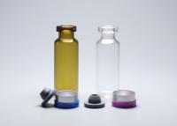 China 4ml Clear or Amber Empty Medicinal Tubular Glass Vial Bottle Container for sale
