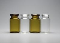 China 7ml Clear or Amber Medicine Glass Vial for sale