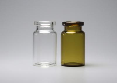 China 7ml Clear or Amber Medicine Glass Vial for sale