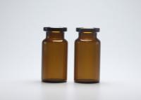 China 8ml Clear And Brown Medicine Mini Glass Vial Container for sale