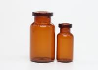 China 1-30ml Amber / Brown Pharmacy Little Liquid Tubular Glass Bottle Vial for sale
