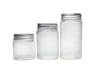 China 50ml 100ml 200ml Glass Vial High Borosilicate Screw Mouth Bottle for sale