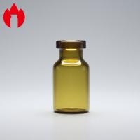 China 2ml Amber Low Borosilicate Glass Tube Vial Used For Injection for sale