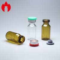 China Glass Vial 2ml-30ml Clrear Or Amber Pharmaceutical Injection Glass Vial for sale