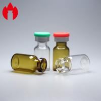 China 2ml Amber Low Borosilicate Glass Tube Vial Used For Injection for sale