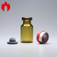 China 2ml Amber Low Borosilicate Glass Tube Vial Used For Injection for sale
