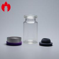 China Customized 5ml Transparent Medicinal Borosilicate Glass Tube Vials for sale