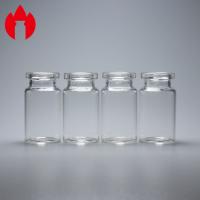 China Customized 5ml Transparent Medicinal Borosilicate Glass Tube Vials for sale
